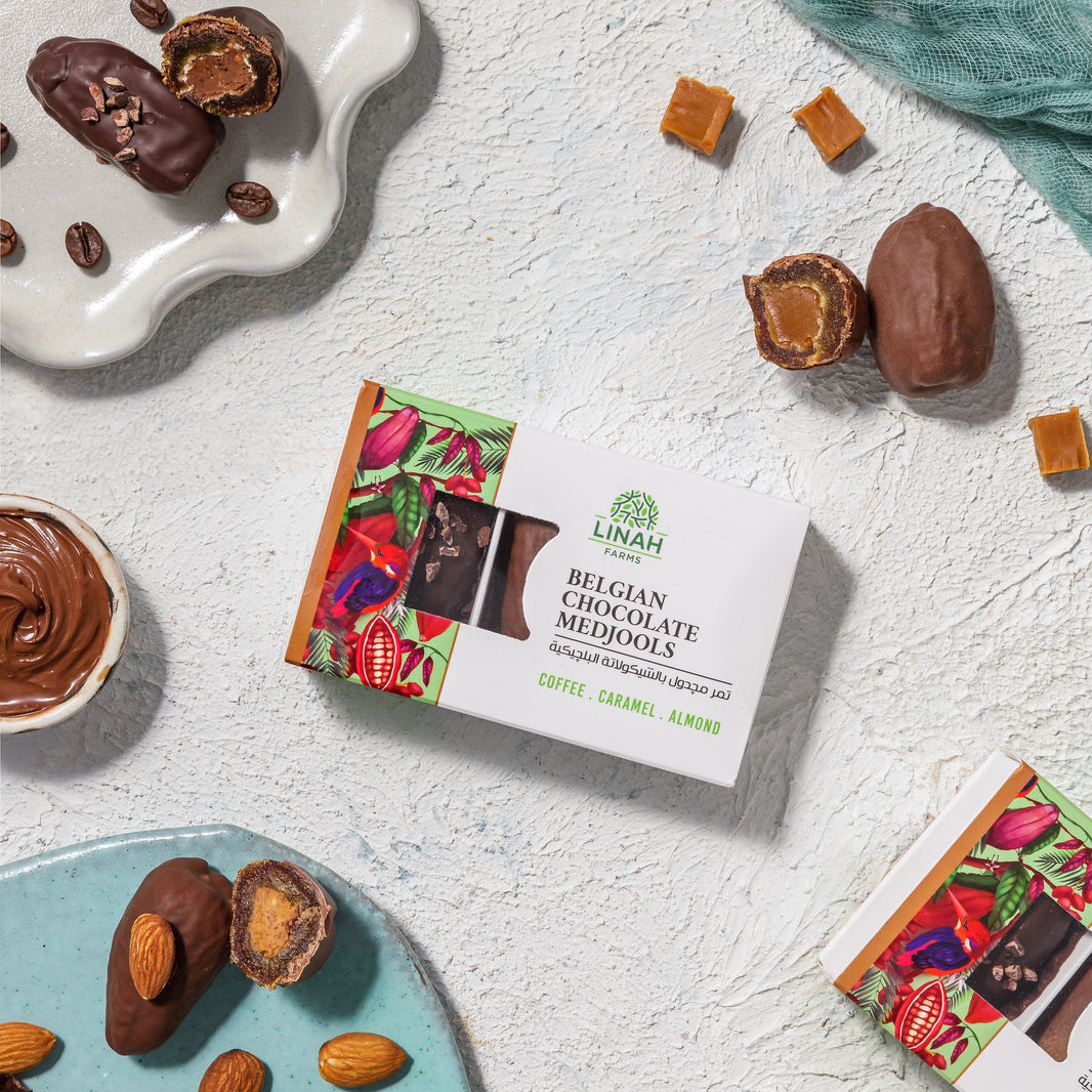 Belgian Chocolate Medjools – Linah Farms