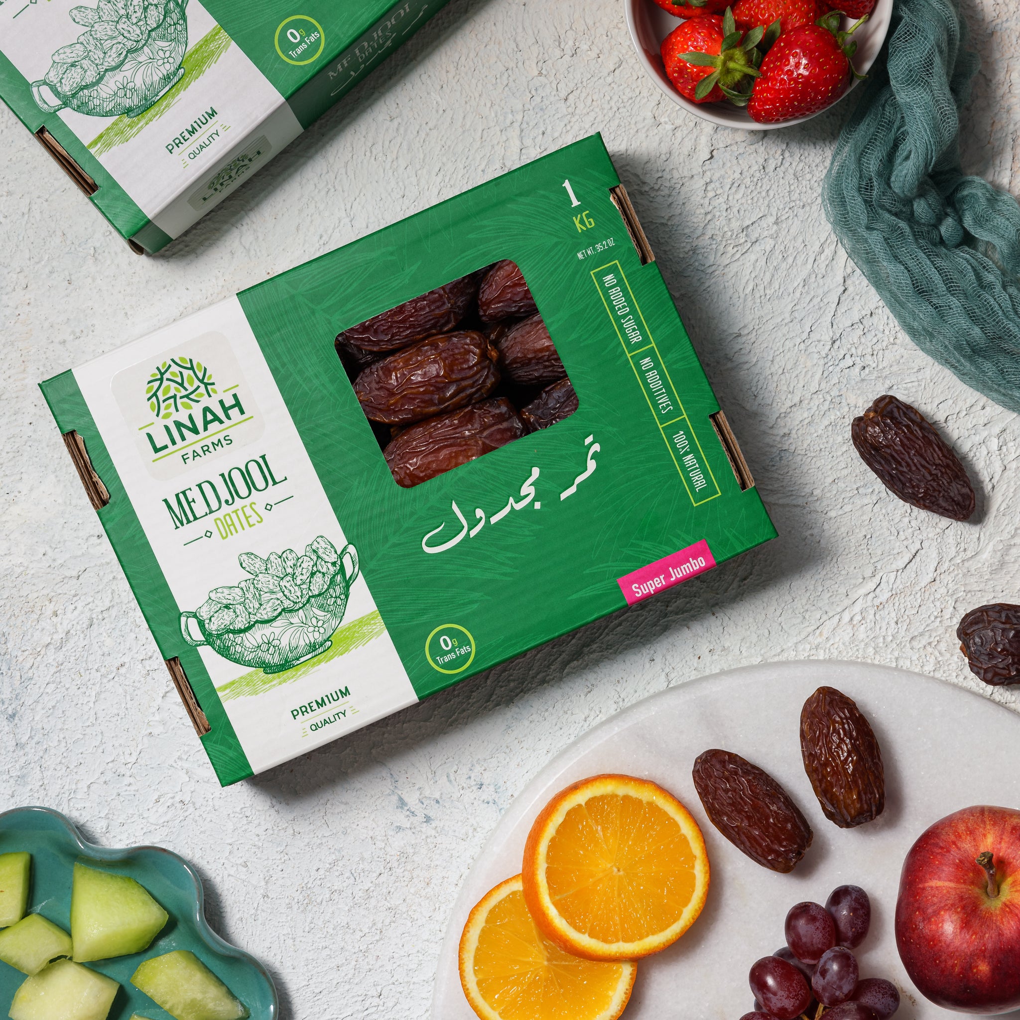 Super Jumbo Premium Medjools – Linah Farms